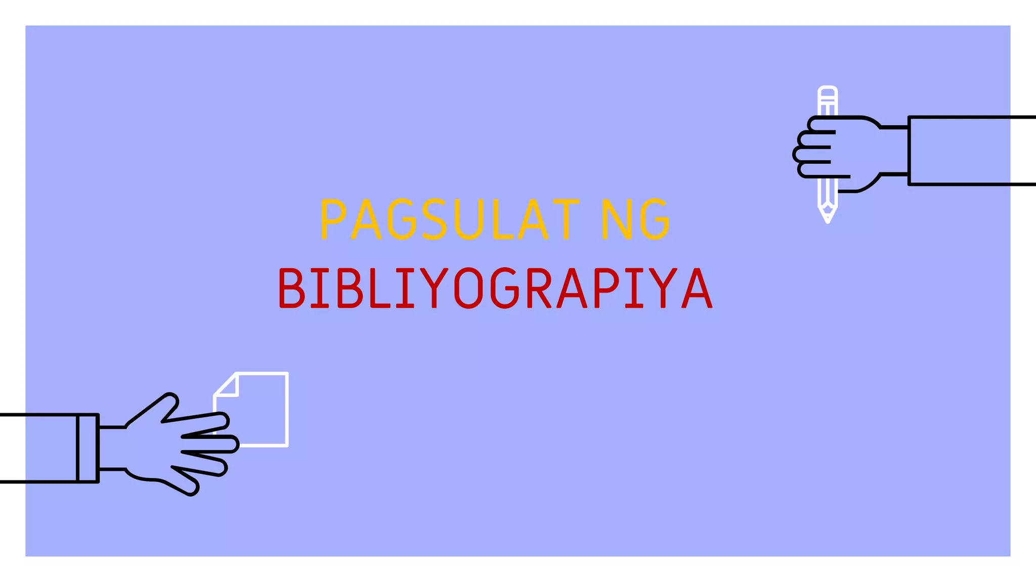 Bibliograpiya | PPTX
