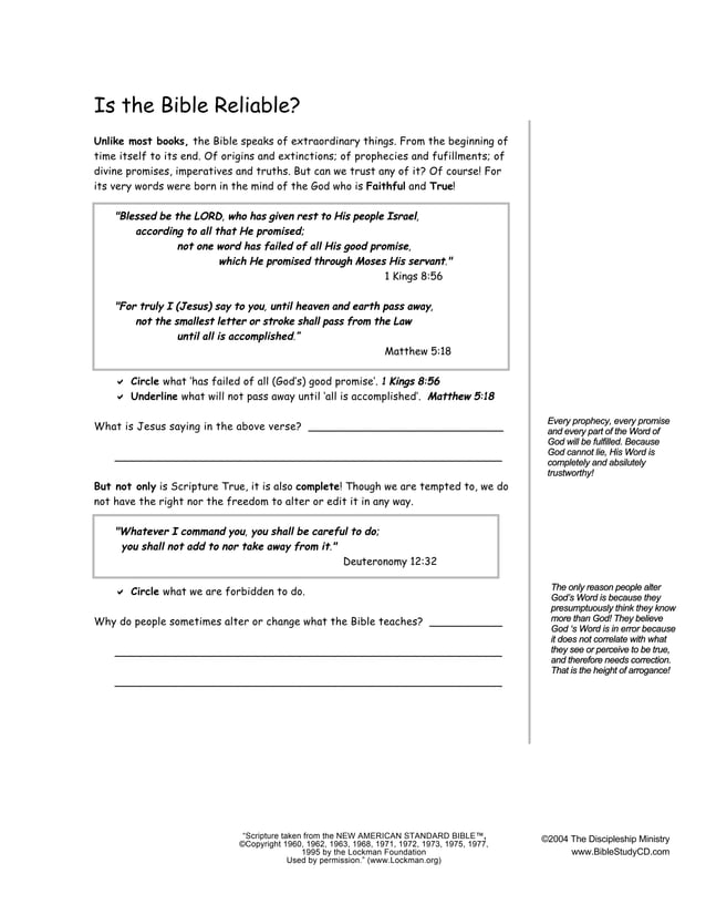 Bibliology cwk | PDF