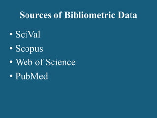 BIBLIOMETRICS.pptx