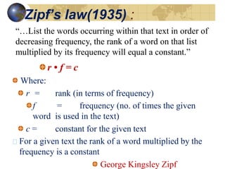 Bibliometrics law | PPTX