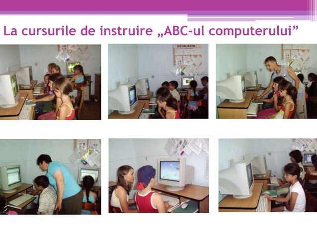 Biblioteca - factor cheie în educaţia culturii informatice | PPTX