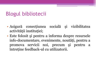Biblioteca - factor cheie în educaţia culturii informatice | PPTX