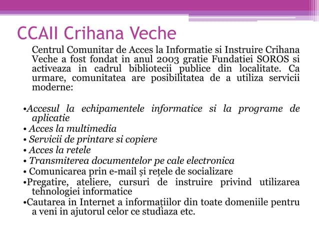 Biblioteca - factor cheie în educaţia culturii informatice | PPTX