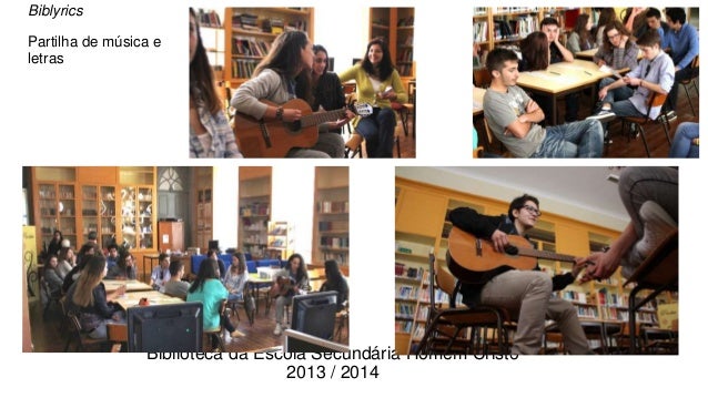 Biblioteca Escola Sec. Homem Cristo 2013/14