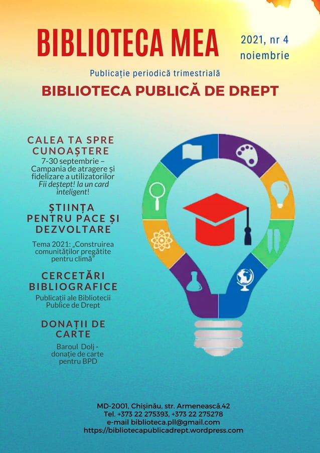 Biblioteca mea 2021 nr 4 | PDF