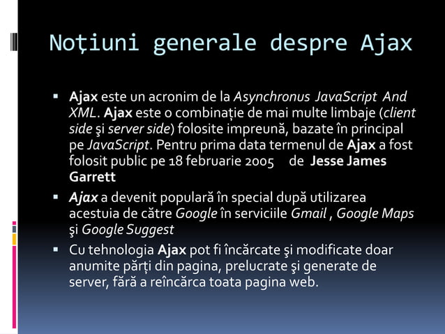 Biblioteci JavaScript pentru Ajax.pptx