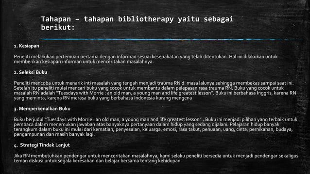 Biblioterapi dan Bibliografi dalam kisah nabi ayub as.pptx