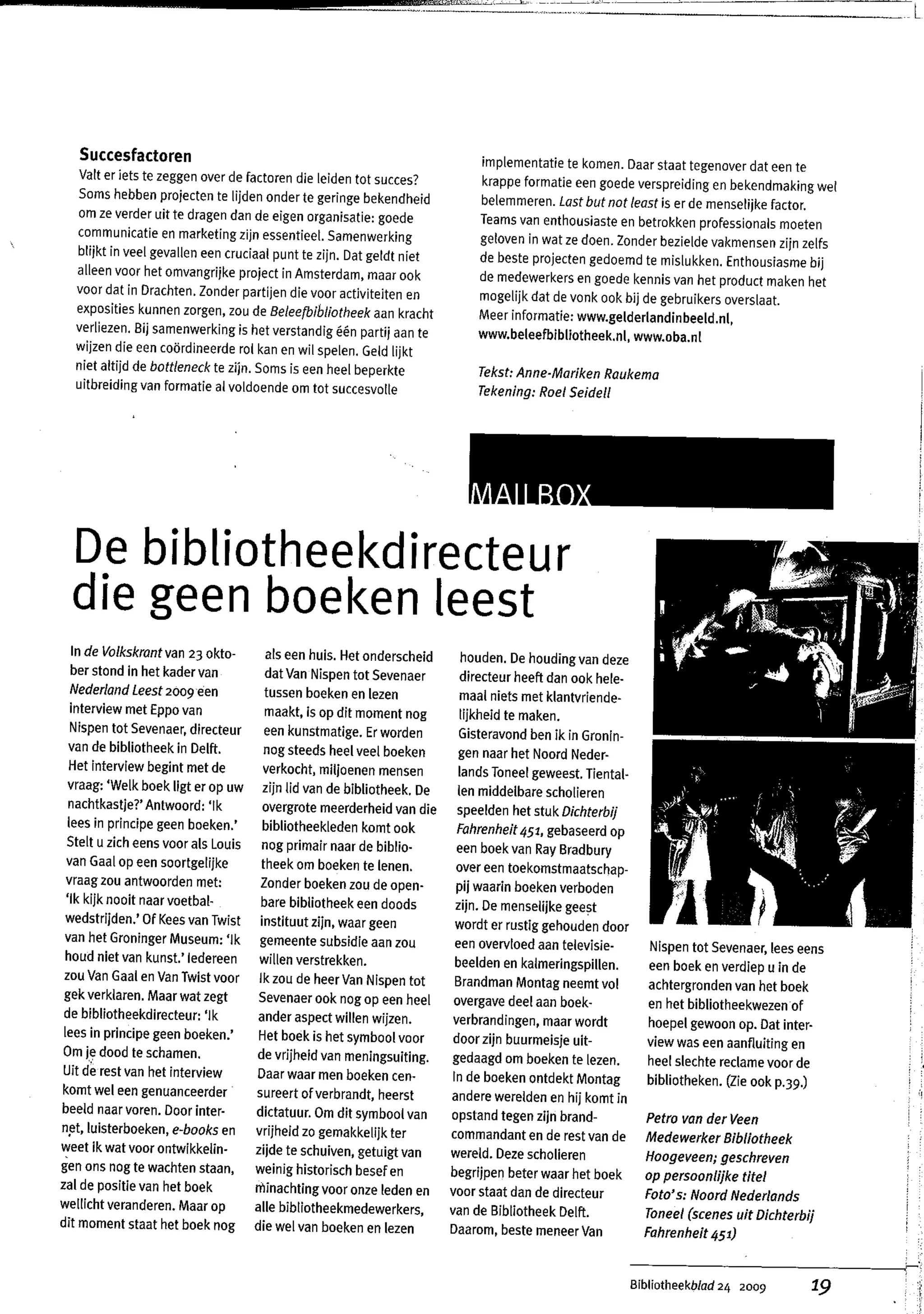 Over bibliotheken en het vak | PDF