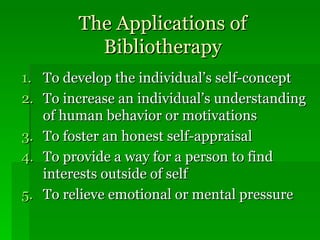 Bibliotherapy | PPT