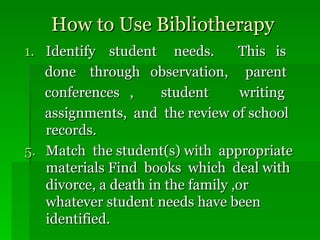 Bibliotherapy | PPT