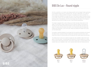 BIBS_pacifier_guide.pdf | Pregnancy | Reproductive Health