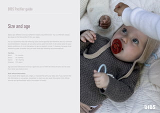 BIBS_pacifier_guide.pdf | Pregnancy | Reproductive Health