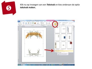 Bibstrip Oorkonde maken | PPT