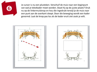 Bibstrip Oorkonde maken | PPT