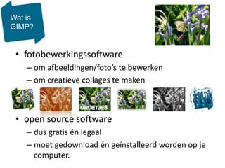 Bibstrip : wat is gimp? | PPTX | Photo Editing Software | Computer Software and Applications