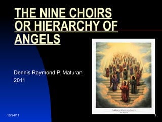 B I B S T U D Lesson 07 Nine Choirs Of Angels | PPT