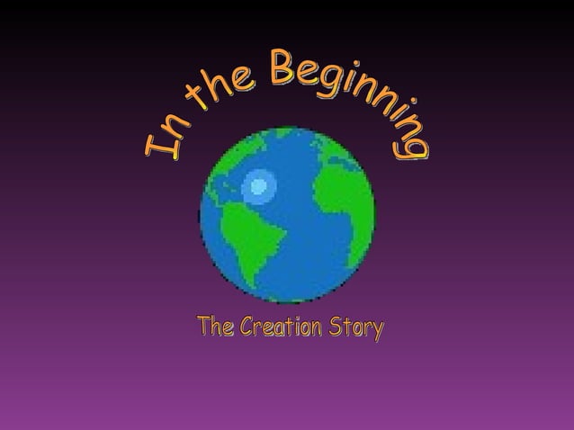 B I B S T U D Lesson 09 Creation Story | PPT | Christianity | Religion ...