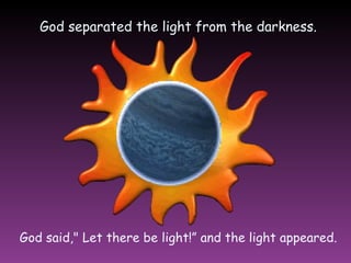 B I B S T U D Lesson 09 Creation Story | PPT