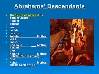B I B S T U D Lesson 11 Abraham And Descendants | PPT