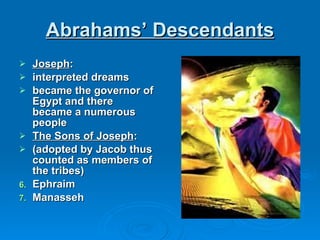 B I B S T U D Lesson 11 Abraham And Descendants | PPT