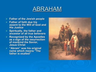 B I B S T U D Lesson 11 Abraham And Descendants | PPT