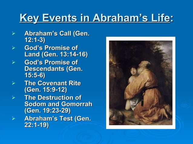 B I B S T U D Lesson 11 Abraham And Descendants | PPT