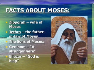 B I B S T U D Lesson 12 Moses And The Decalogue | PPT