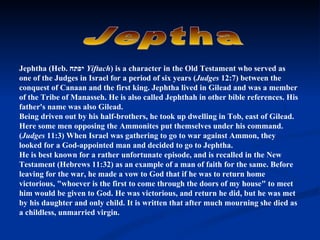 B I B S T U D Lesson 14 Old Testament Judges | PPT