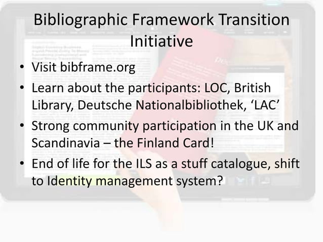 Bib transition | PPTX | Technology & Computing