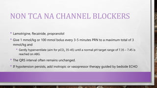 Use of bicarbonate in toxicology .pptx