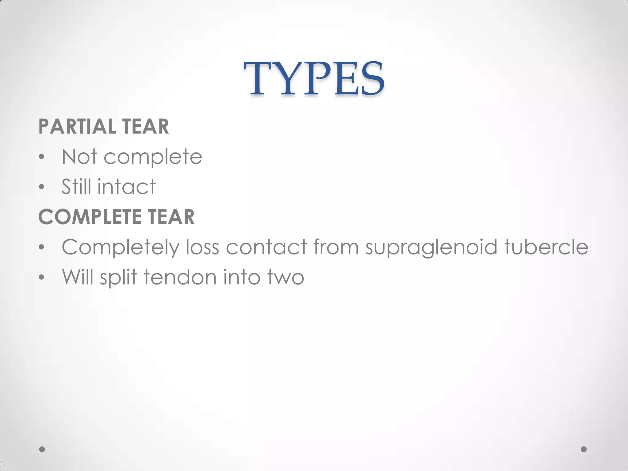 Biceps Tendon Rupture And Physiotherapy Management | PPTX