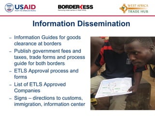 Border Information Centers | PDF