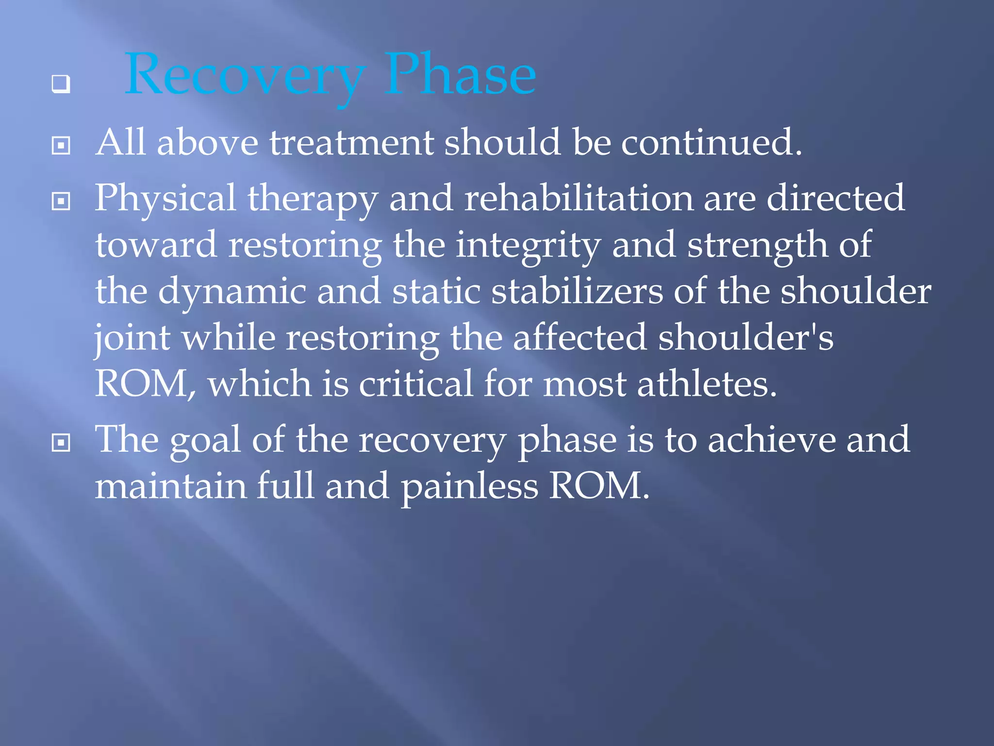 Bicipital tendonitis & Rehabilitation | PPTX