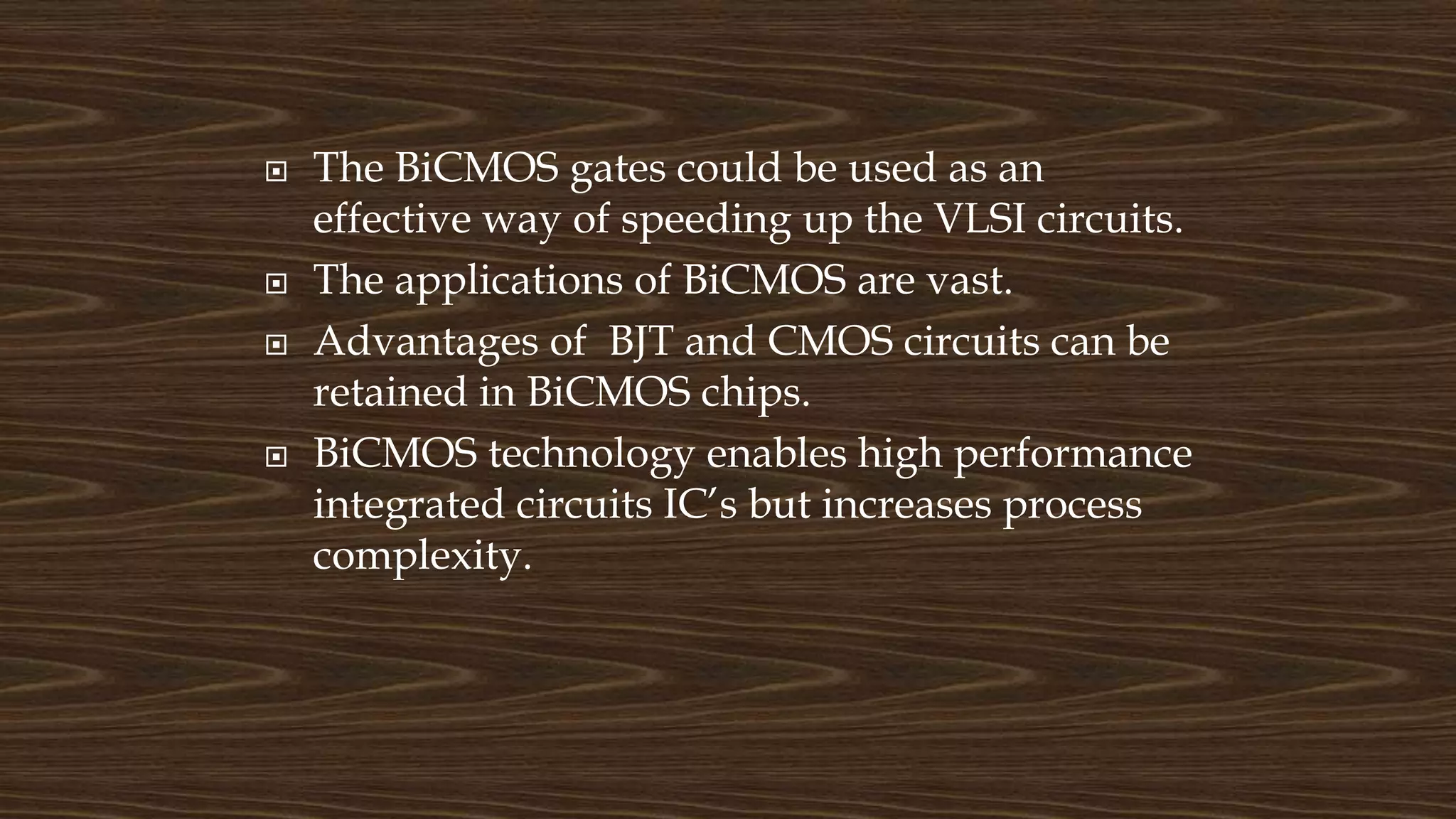 Bi cmos technology | PPTX