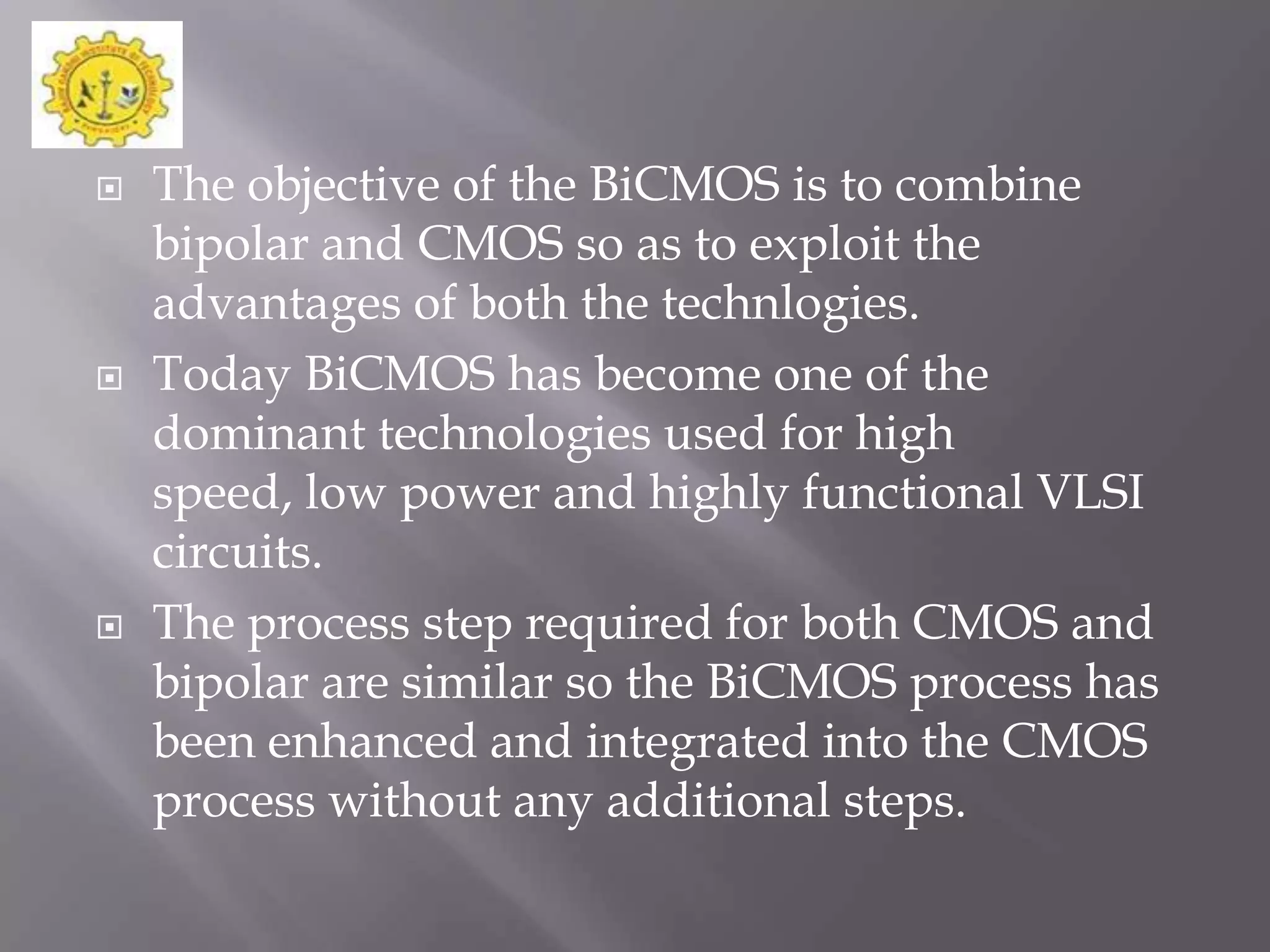 BiCMOS Technology | PPTX
