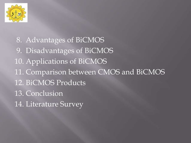 BiCMOS Technology | PPTX