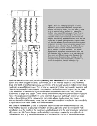 Bicoherence bullock etal | PDF | Brain and Nervous System Disorders | Diseases and Conditions