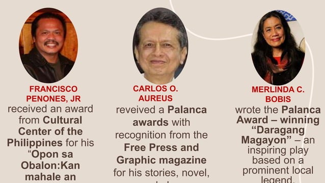 bicolano-literature.pptx bicolano literature | PPTX | Books and Literature