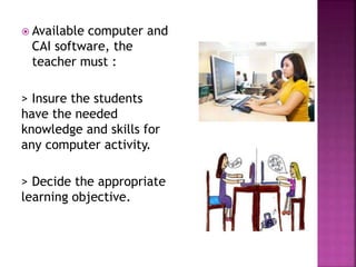 educational technology 2 lesson 10 computer as a tutor | PPTX | Education