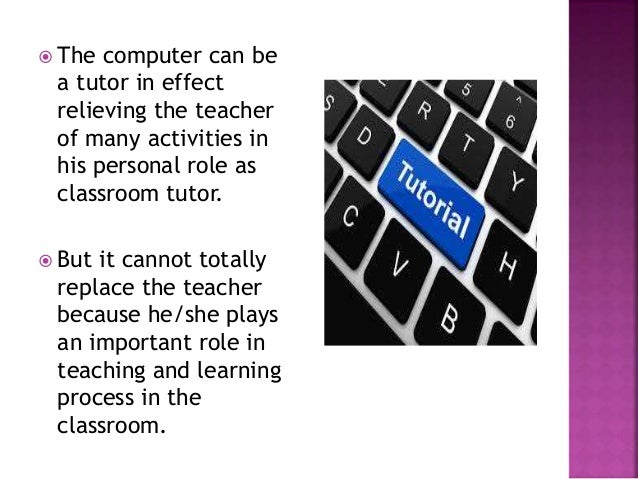 educational technology 2 lesson 10 computer as a tutor