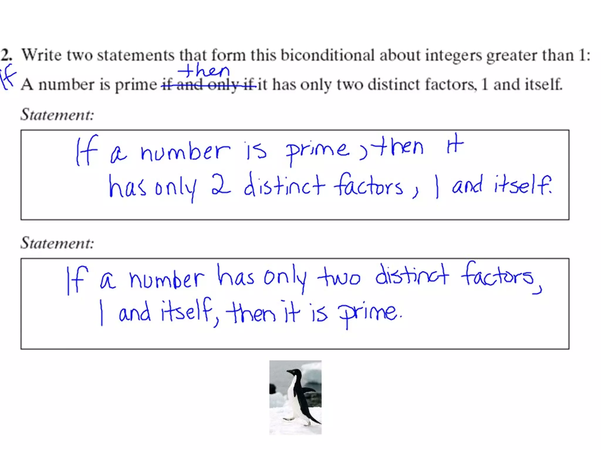 Biconditionals And Definitions Guided Notes 3rd | PPT
