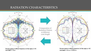 Design and Application of Biconical Antenna | PPTX