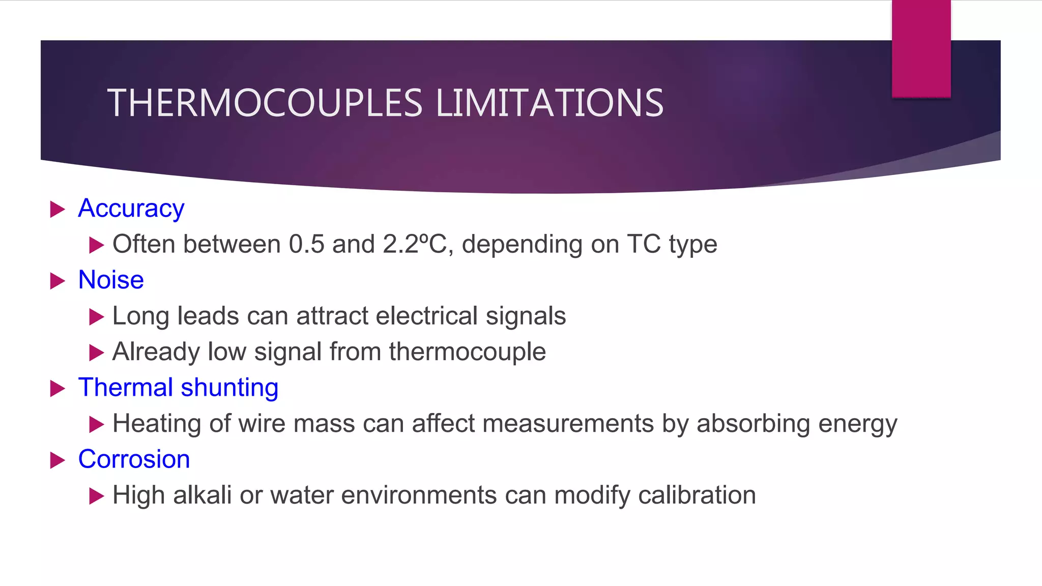 Bicp thermocouples | PPTX