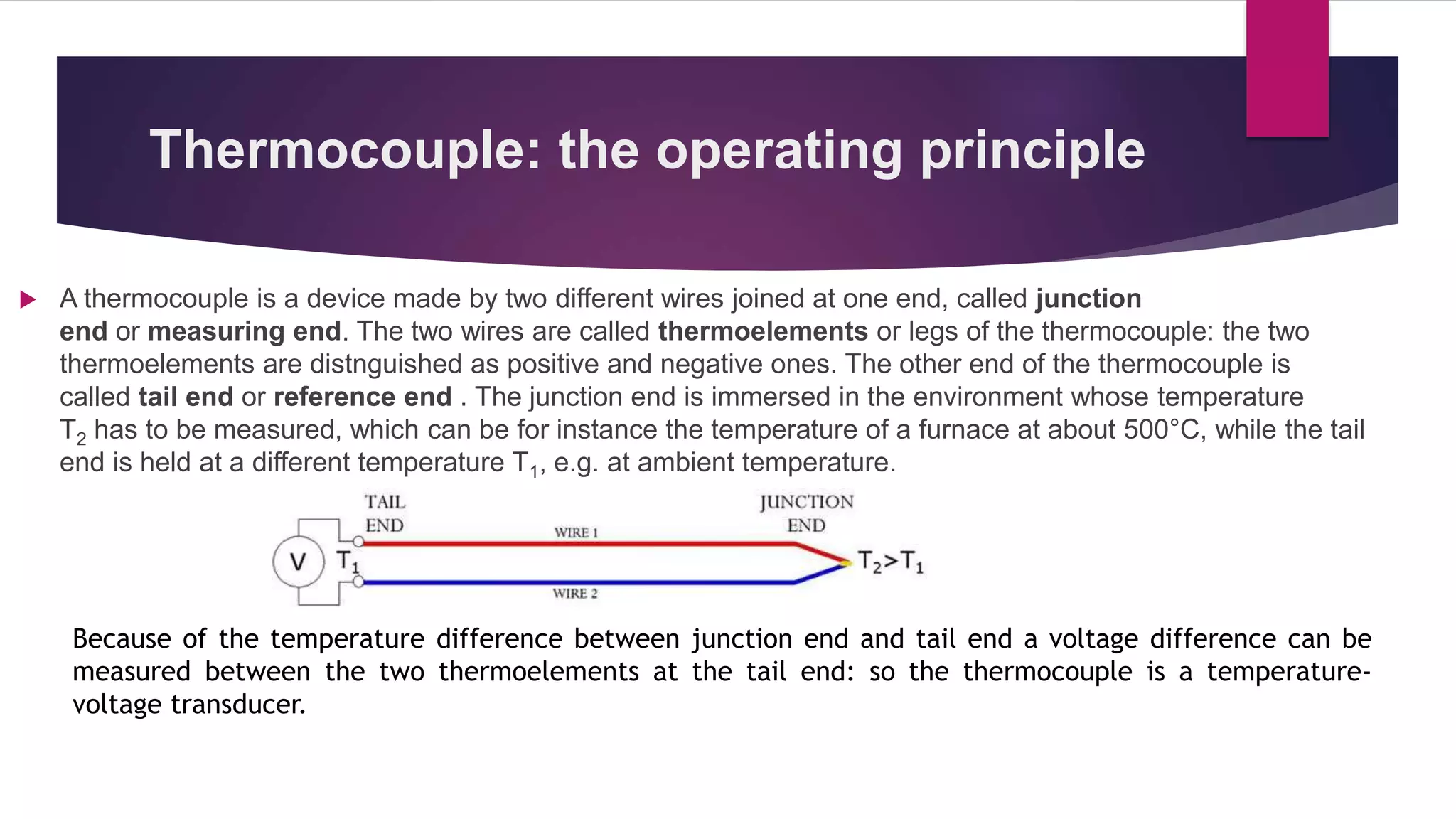 Bicp thermocouples | PPTX