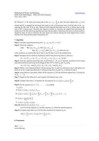 Bicriteria in n x 3 flow shop scheduling under specified rental policy ...