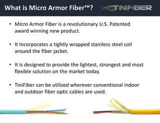 TiniFiber - Micro Armor Fiber | PPT