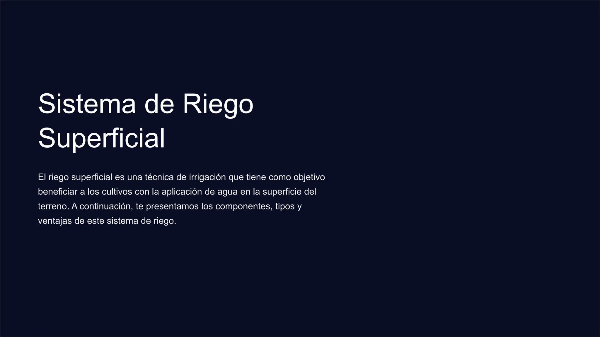 BICU Resumen Riego Superficie.pptx