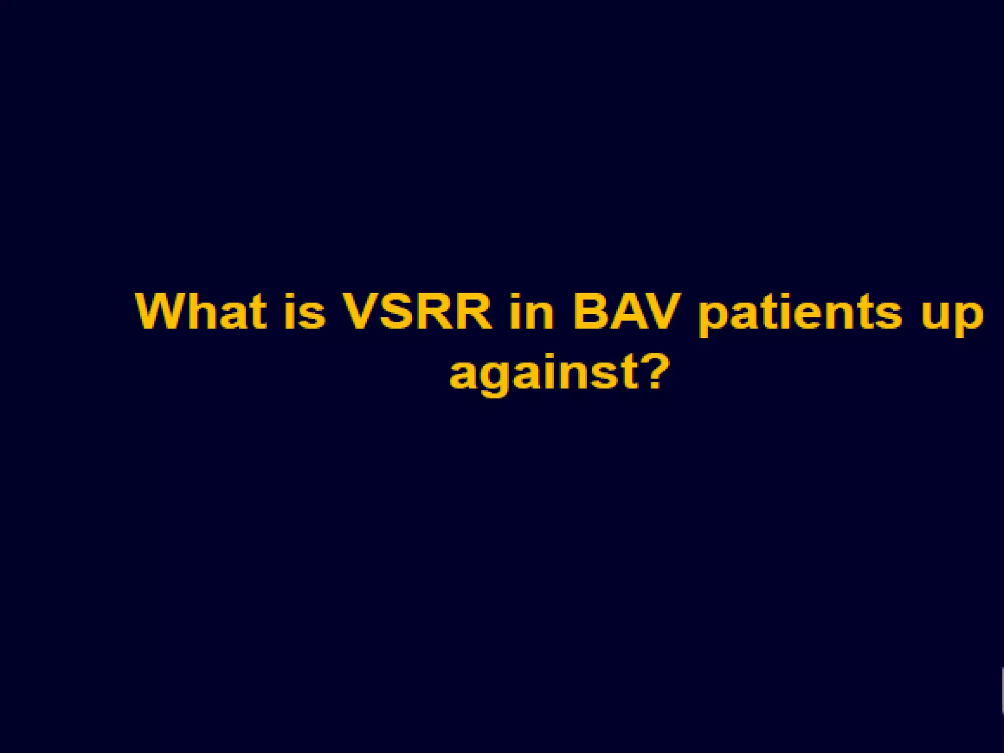 Bicuspid Aortic Valve Ppt