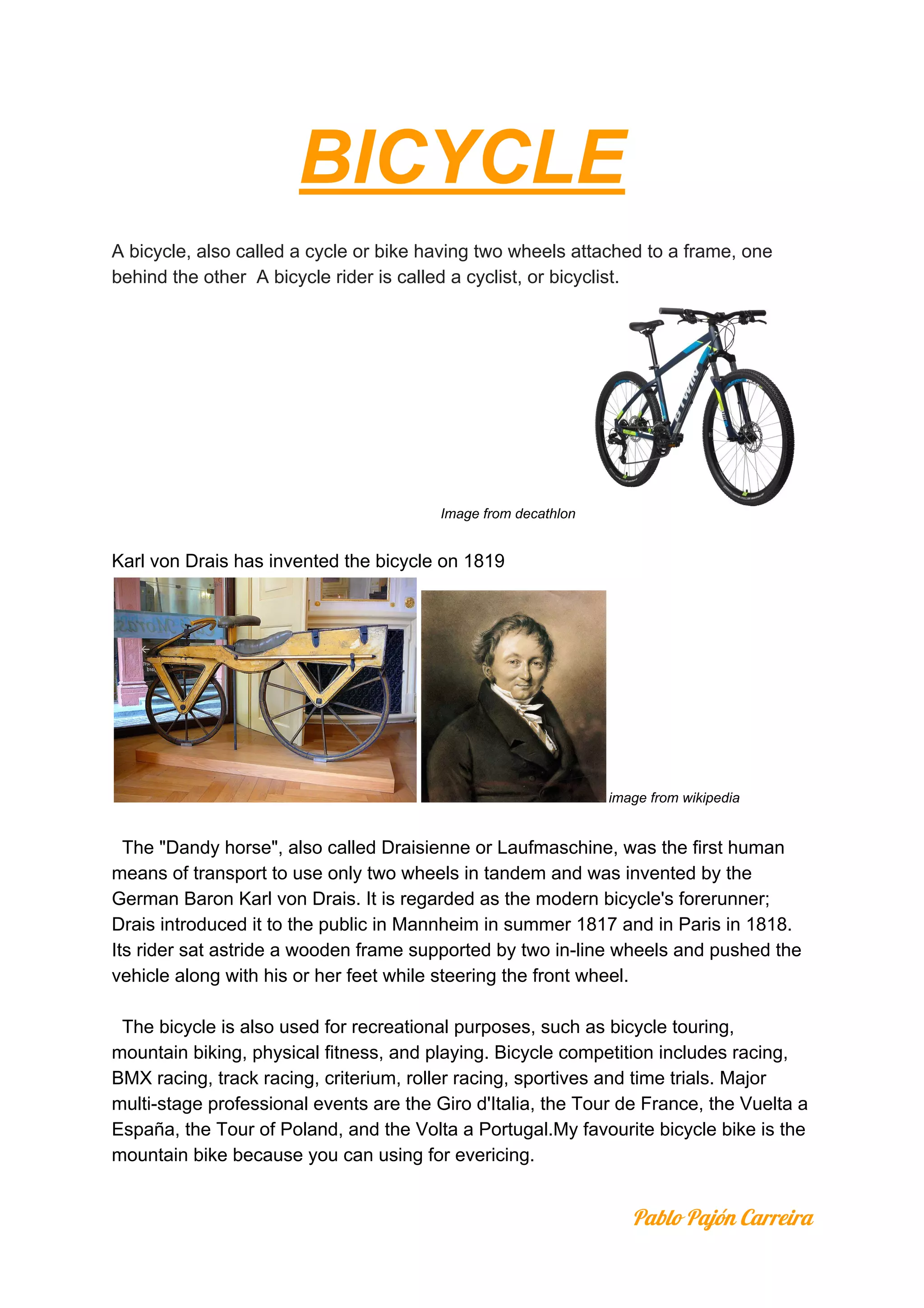 Bicycle | PDF