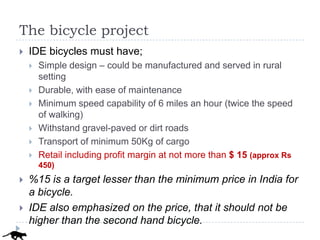 Bicycle for india himanshu | PPTX